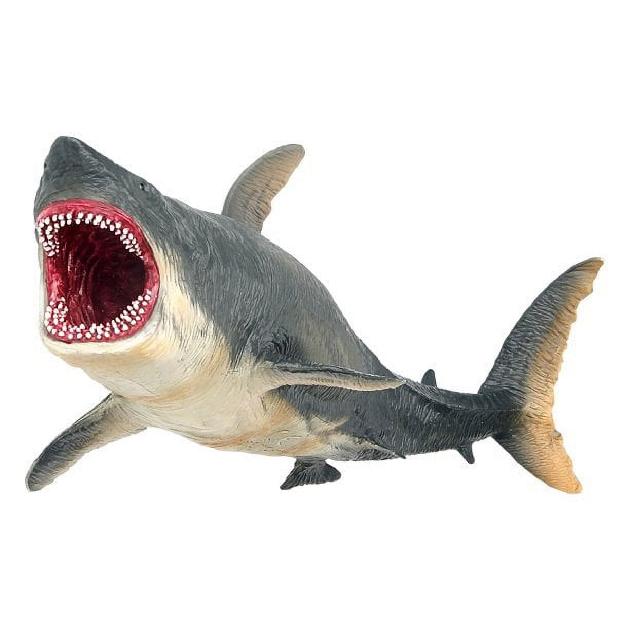 Mini Tudou Megalodon Shark Model Action Figure Toy,Ocean Sea Animal Toy ...