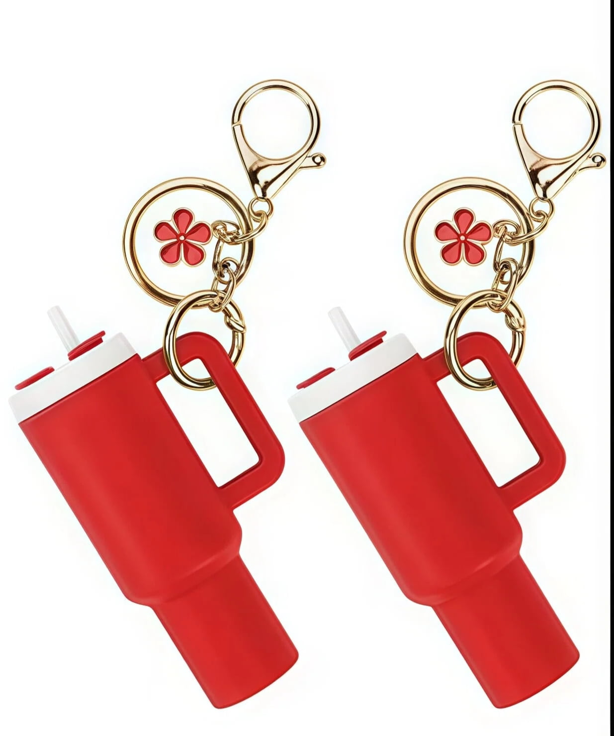 Mini Tumbler Keychain for Stanley,2 PCS Mini Cup Keychain Stanley ...