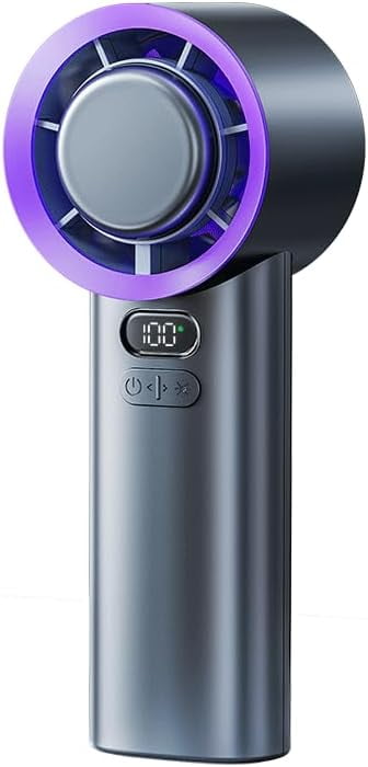 Mini Turbo Jet Fan: Portable Small Pocket Handheld Personal ...