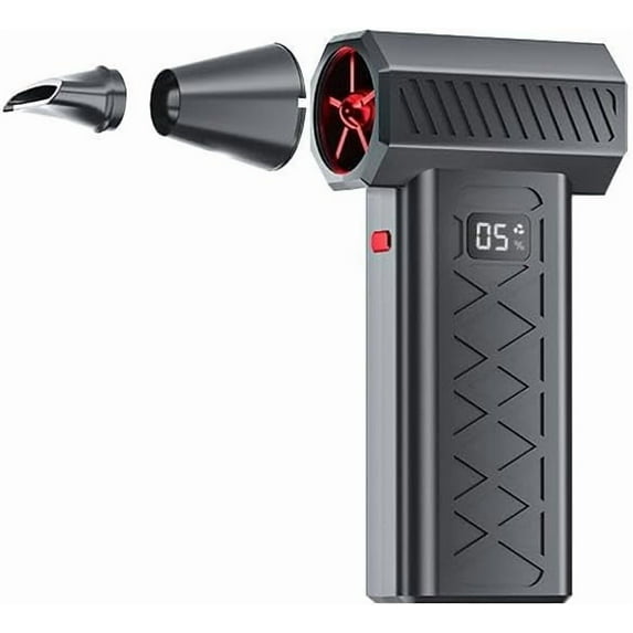 Mini Turbo Snow Blower, 130,000 RPM Mini LED Turbo Snow Blower for Car ...