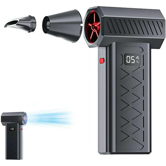 Mini Turbo Snow Blower for Car, 130,000 RPM Electric Air Duster with ...