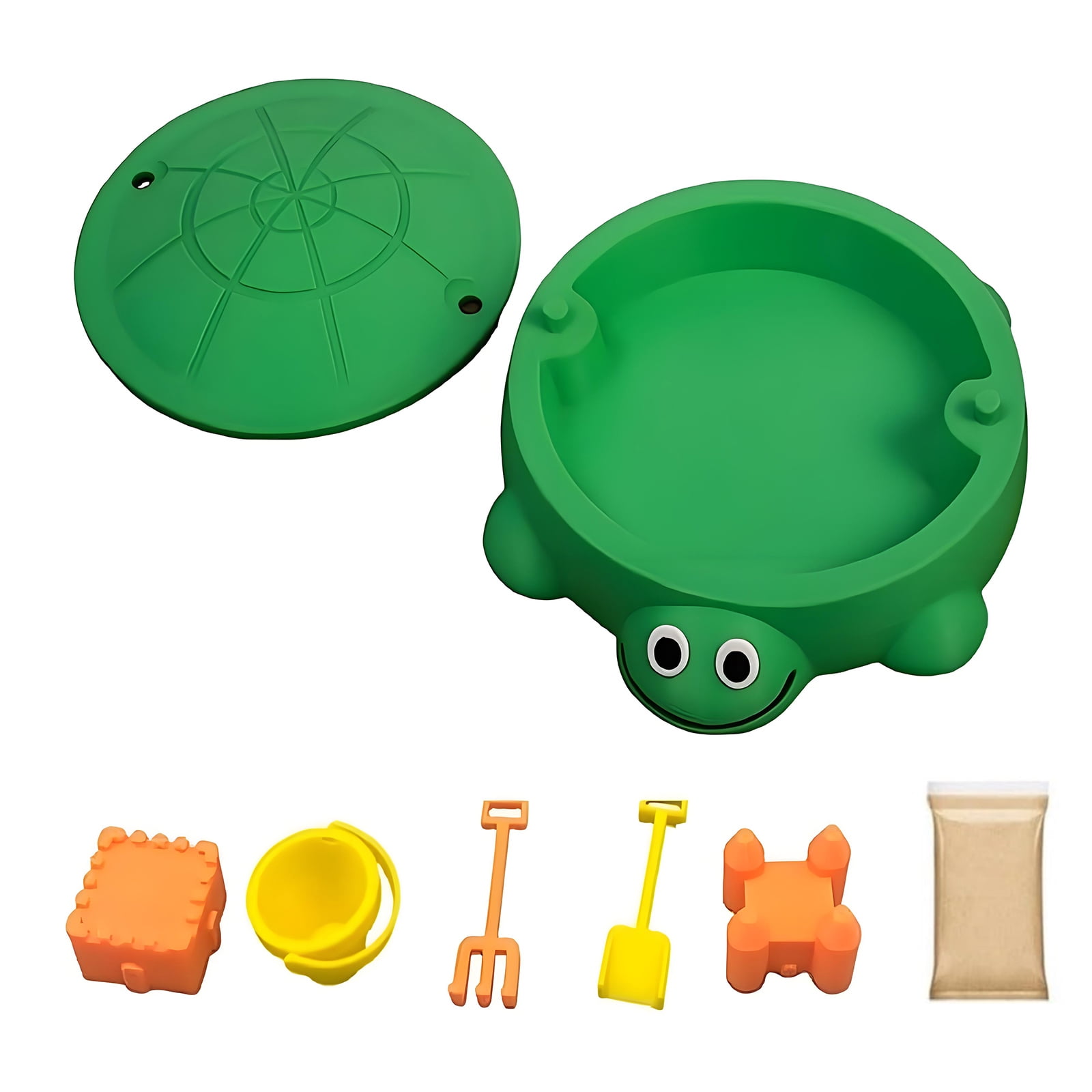 Mini Turtle Sandbox Desk Toy with Mini Tools, 3D Printed Turtle Sandbox ...