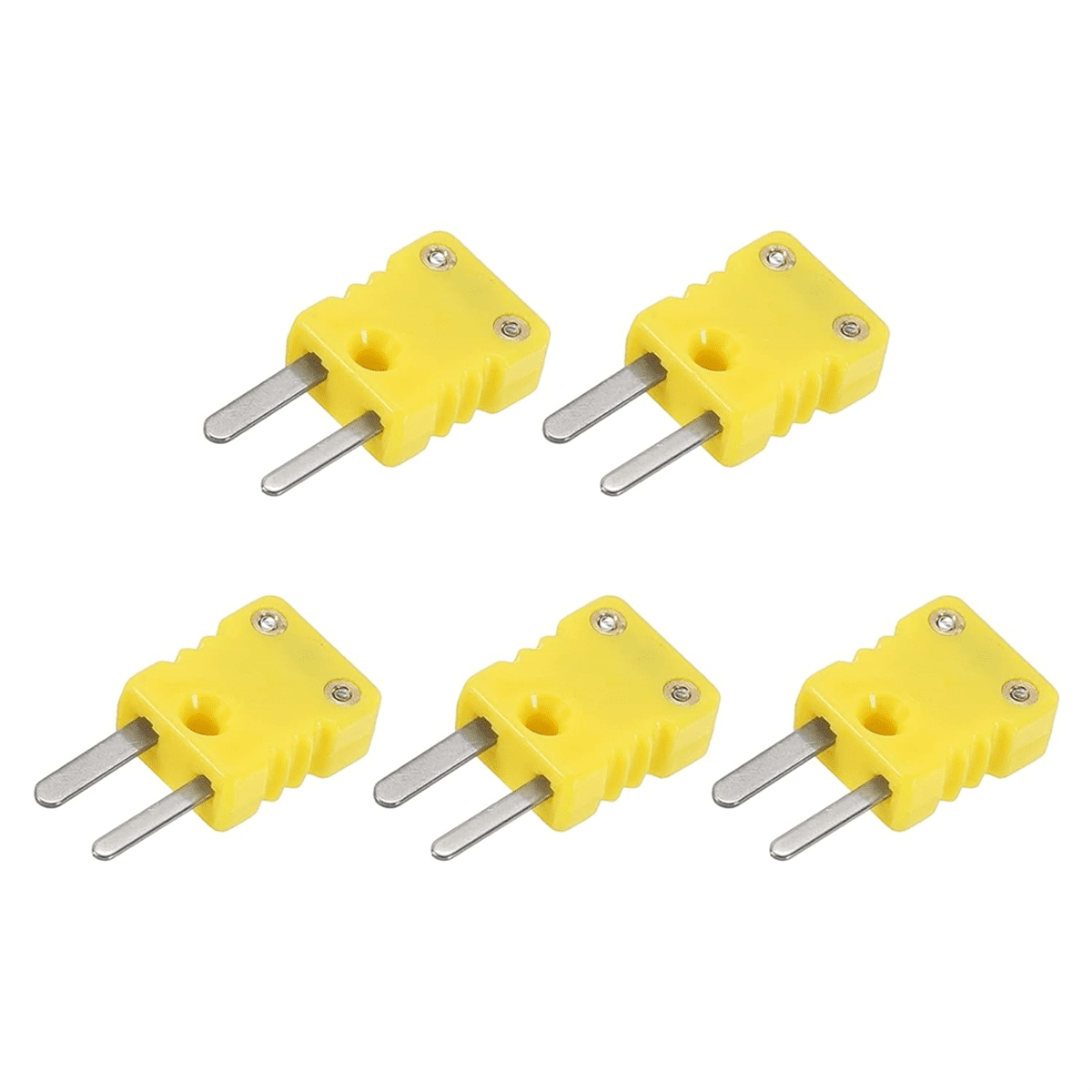 Mini Type K Thermocouple Connector Male Plug Adapter High Temperature ...