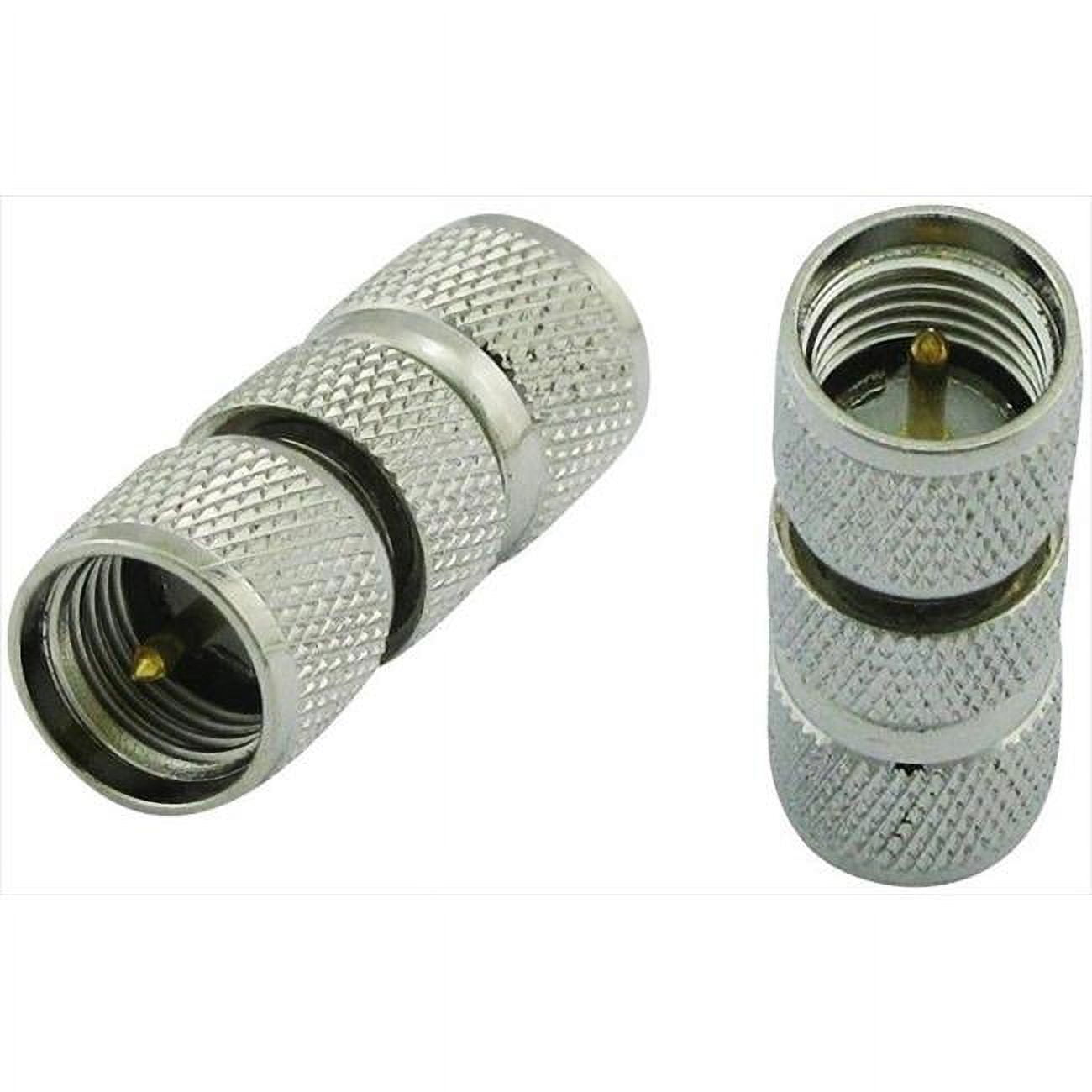 Mini UHF Male to Mini UHF Male Adaptor Coax Coaxial Connector - Walmart.com