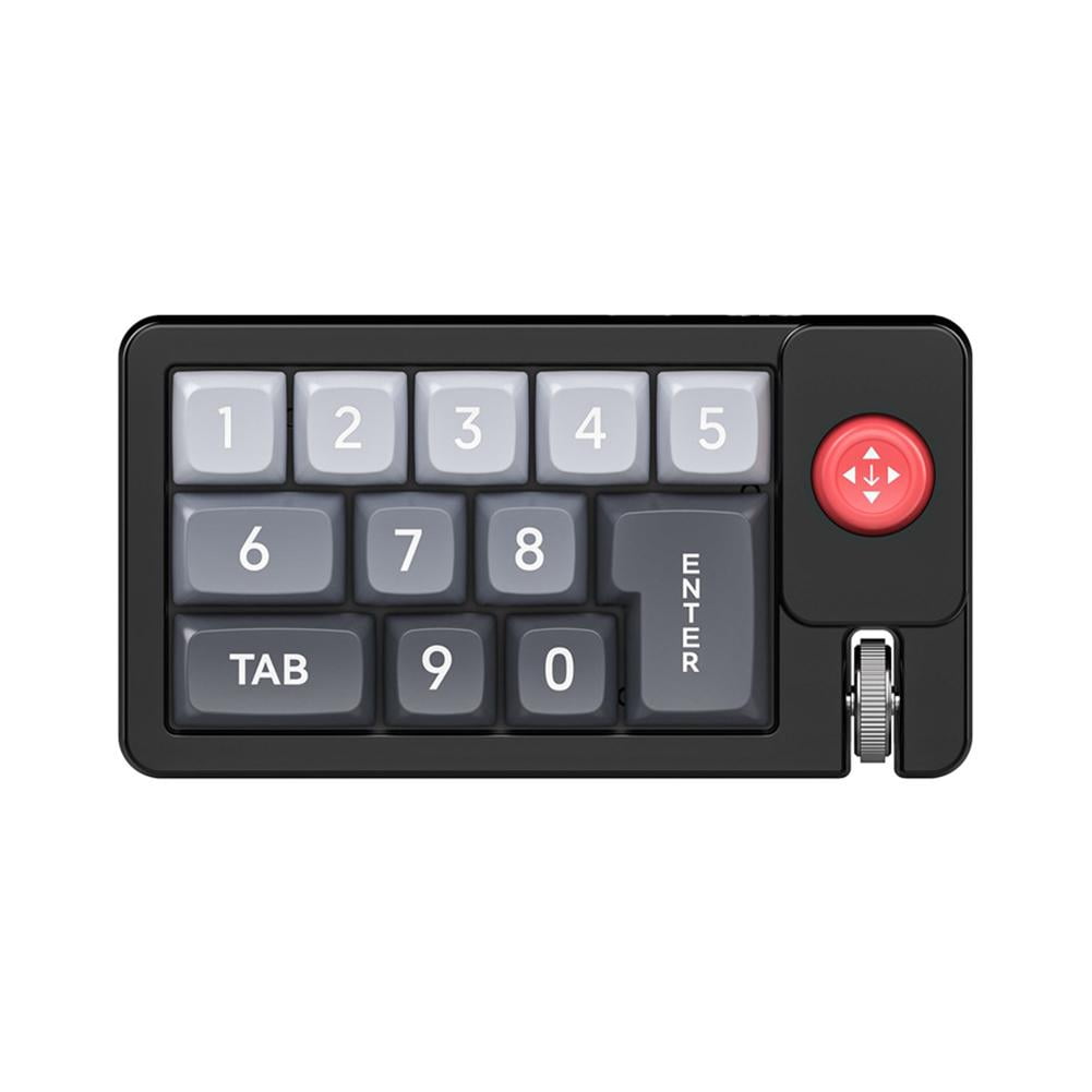 Mini USB-C Mechanical Numeric Keypad RGB Backlight Wired 13 Keys Numpad ...