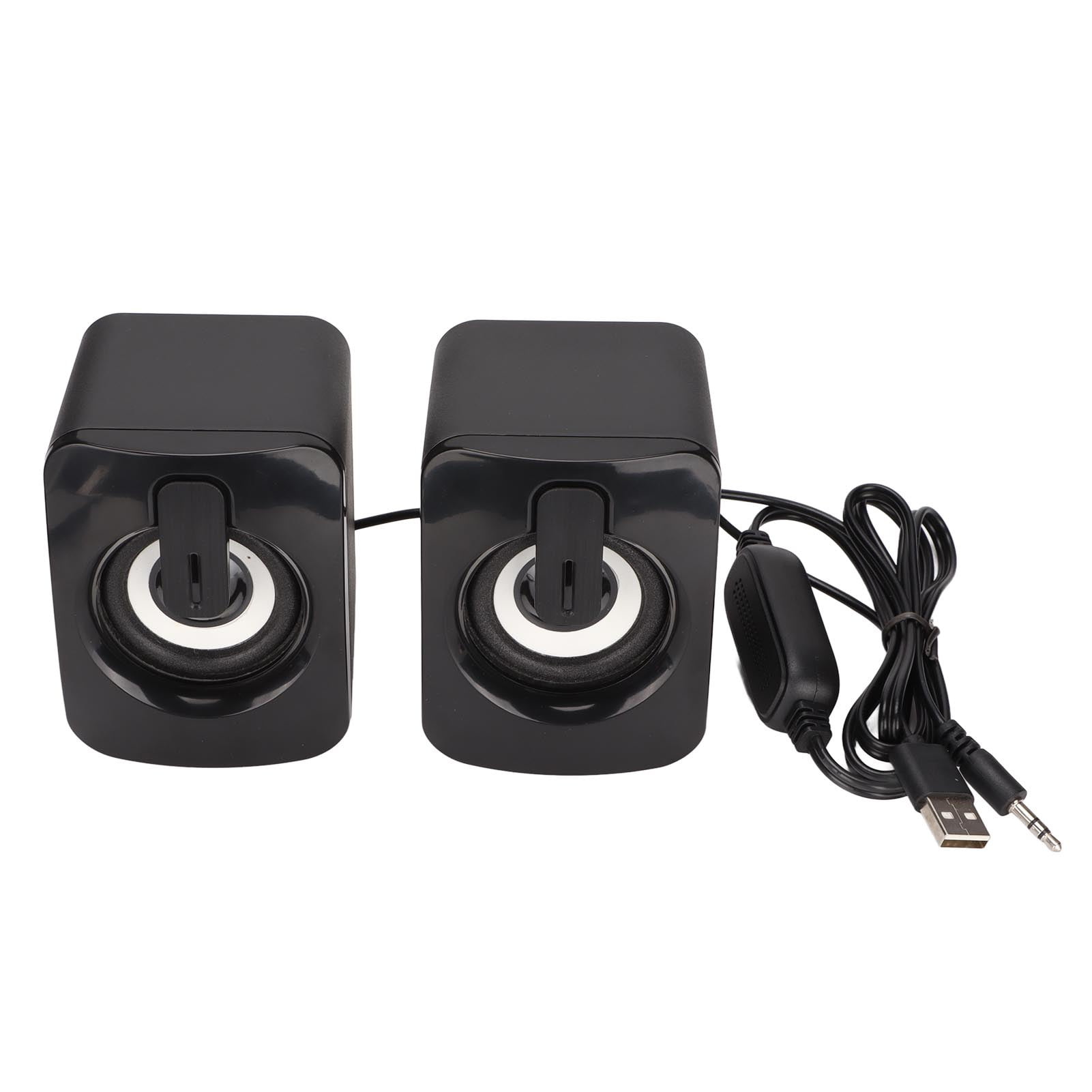 Mini USB Computer Speaker, Clear Bass, Less Distortion, Small Stereo ...