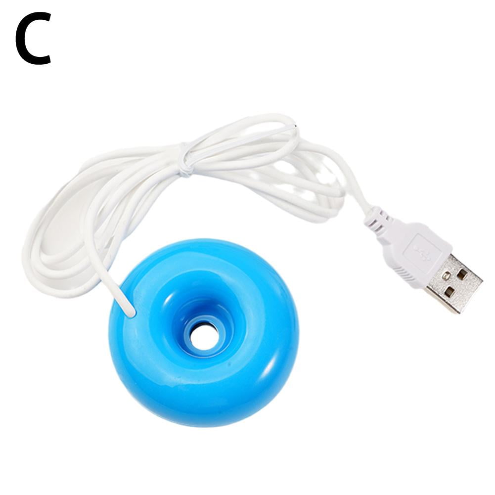 Mini USB Donut Humidifier Floating Ultrasonic Mist- Aroma Maker Y7H8 ...