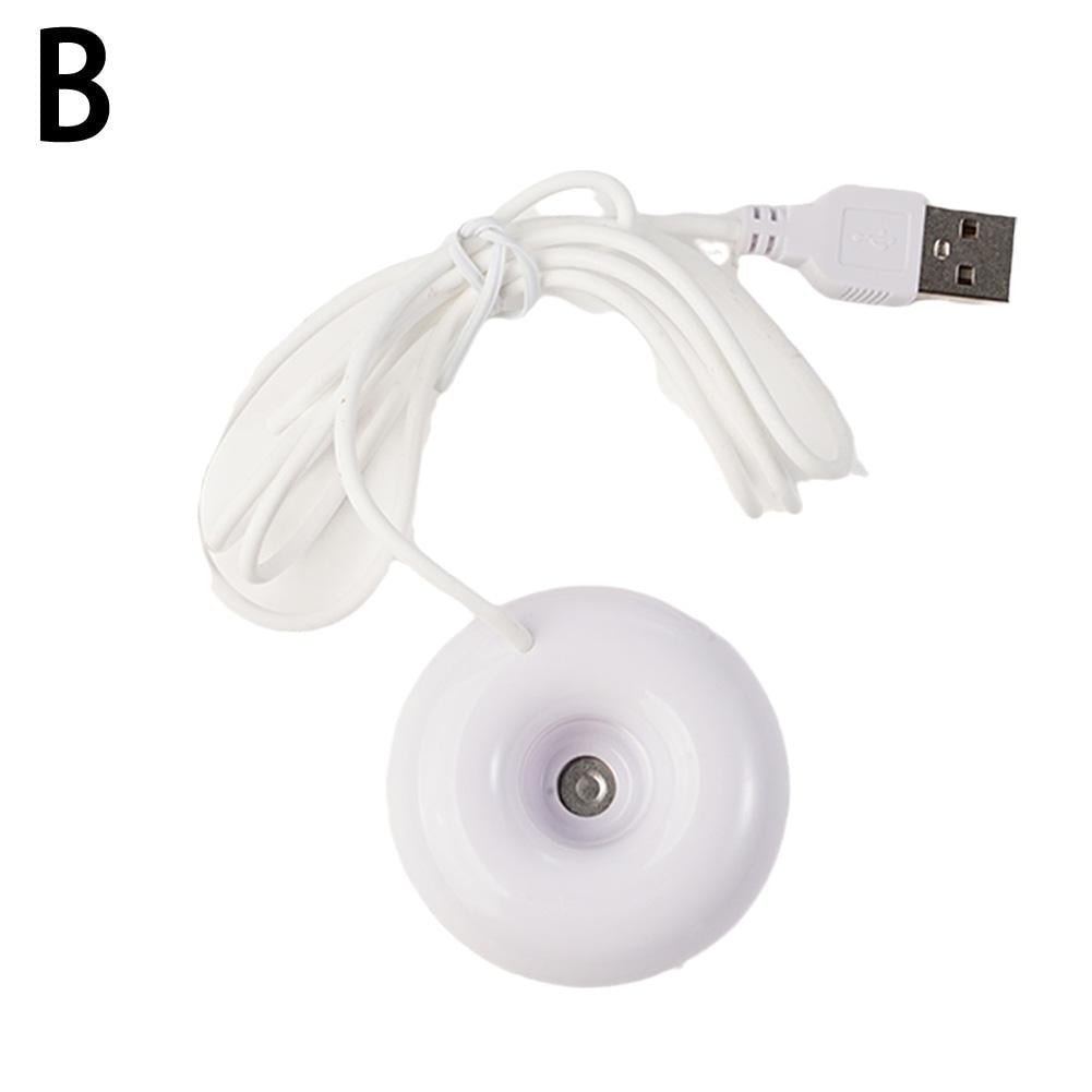 Mini USB Donut Humidifier Floating Ultrasonic Mist Maker Aroma Diffuser ...