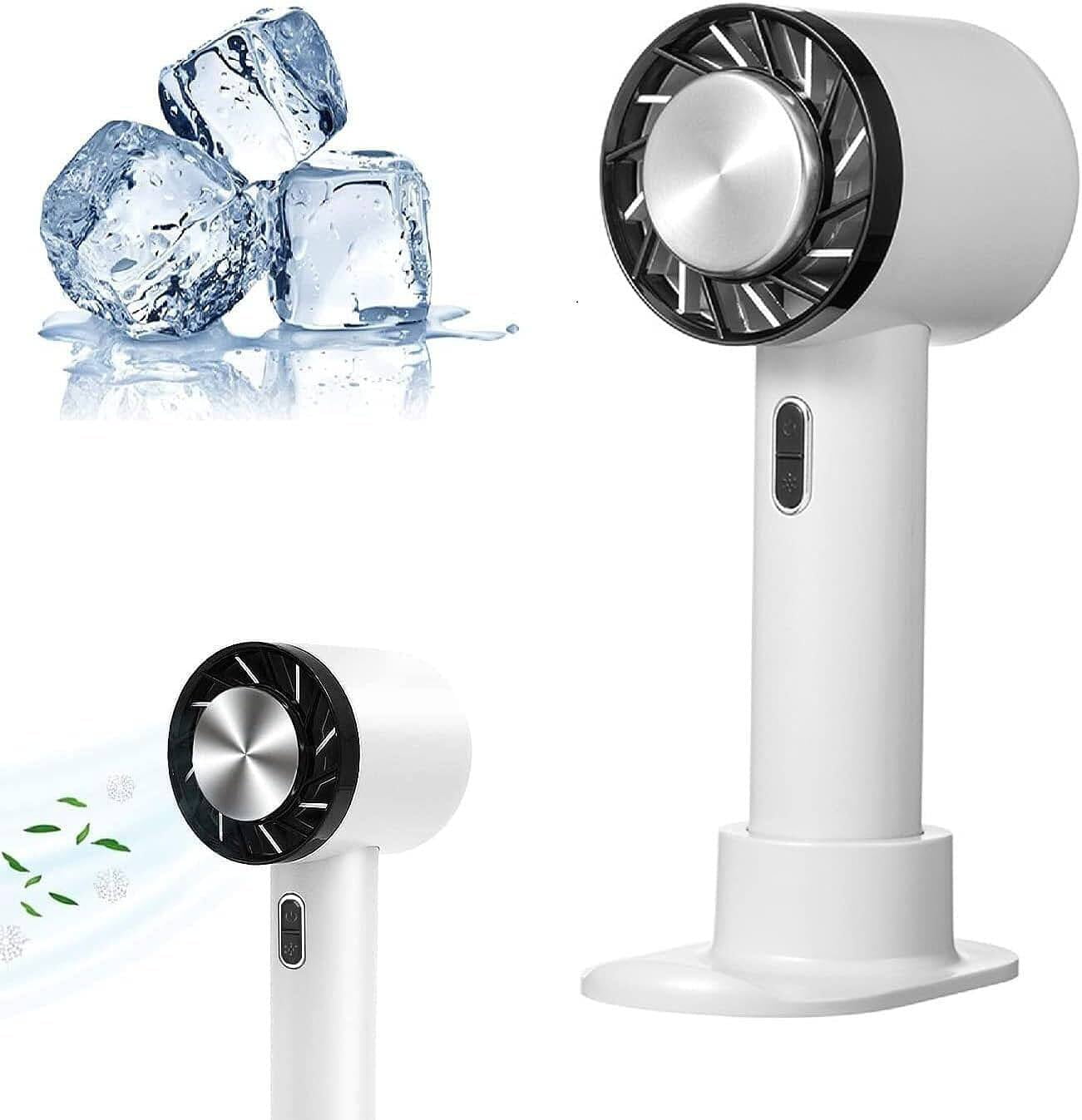 Mini USB Fan Outdoor Portable Air Conditioner 2200MAh Battery Wireless ...