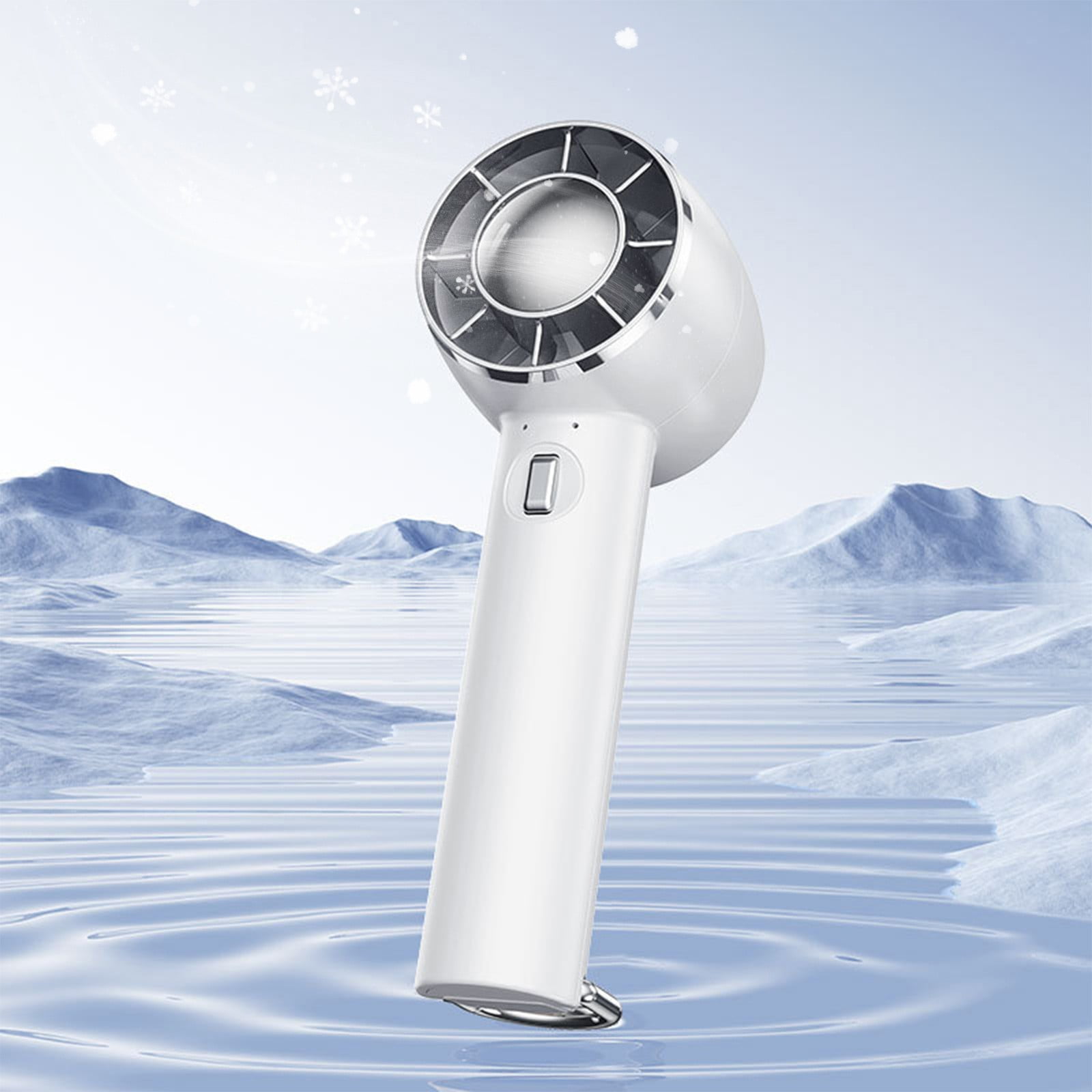 Mini USB Fan, Portable Handheld Air Cooler, 4-Speed Adjustable ...