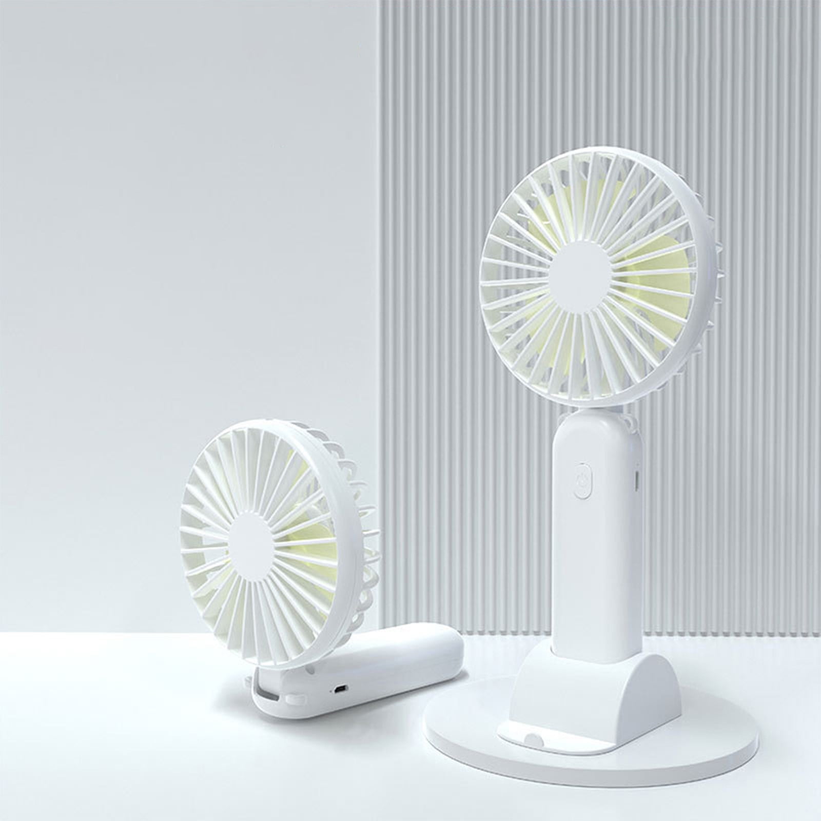 Mini USB Fan, Reversible Vertical Desk Fan, 3-Speed Adjustable ...