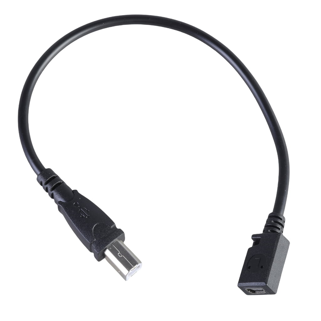 Mini USB Female to USB B Male Adapter Cable Cord 29CM for Connecting ...