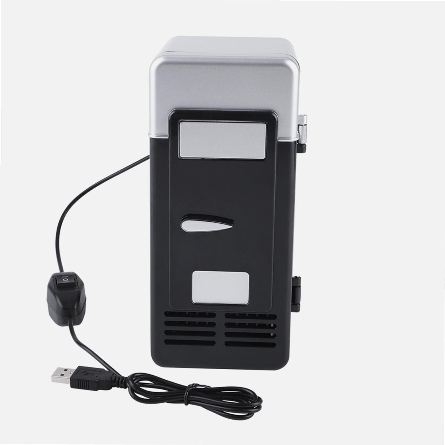Mini USB Fridge,LED Compact Portable Skin Care Refrigerator USB ...