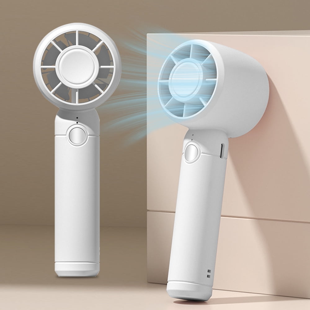 Mini USB Handheld Fan Portable Turbo Cooling Travel Gym Desk Office Use ...