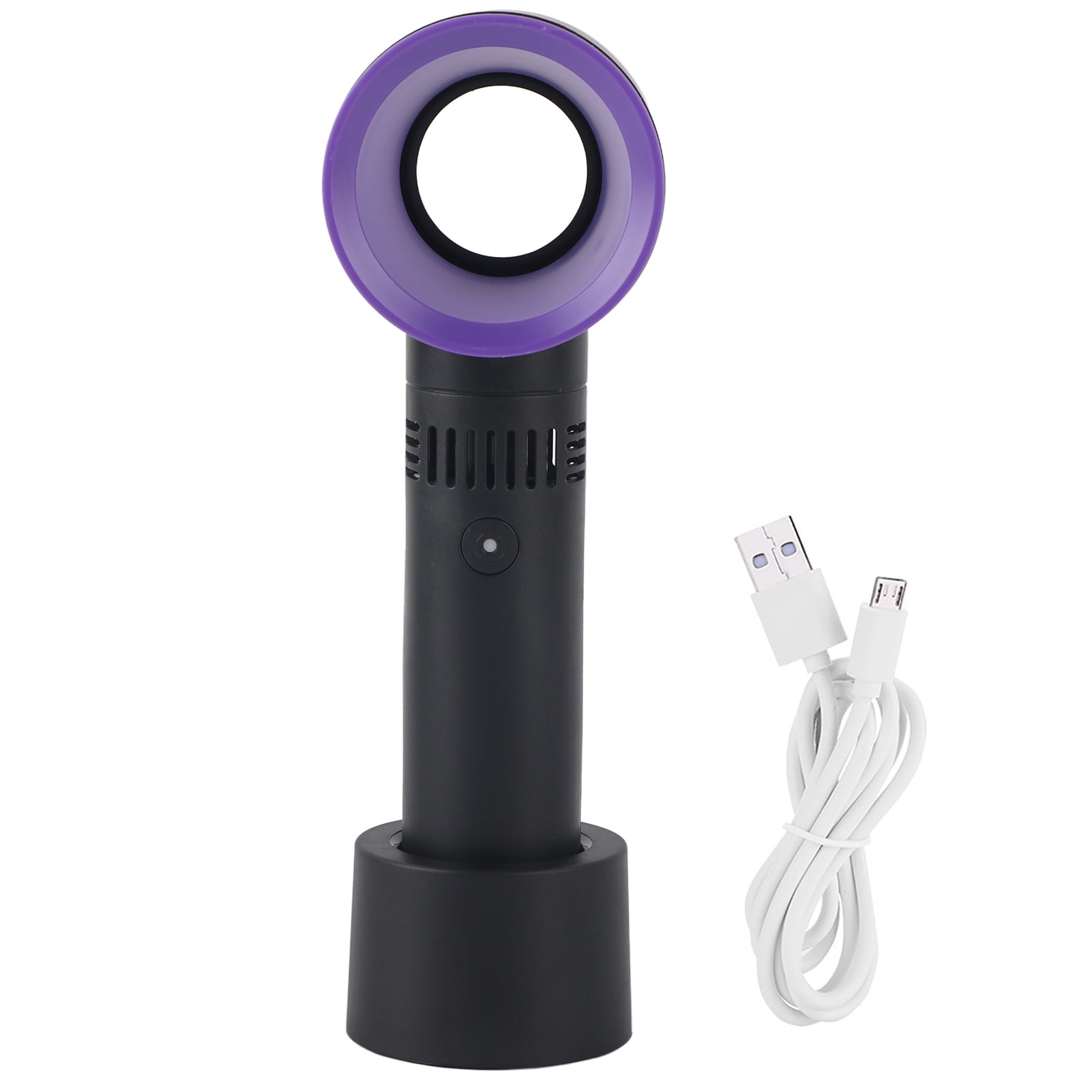 Mini USB Rechargeable Bladeless Handheld Fan - Portable and Convenient ...