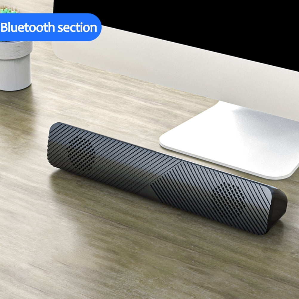 Mini USB Soundbar Speaker for PC, Desktop, and Tablet - Compact ...