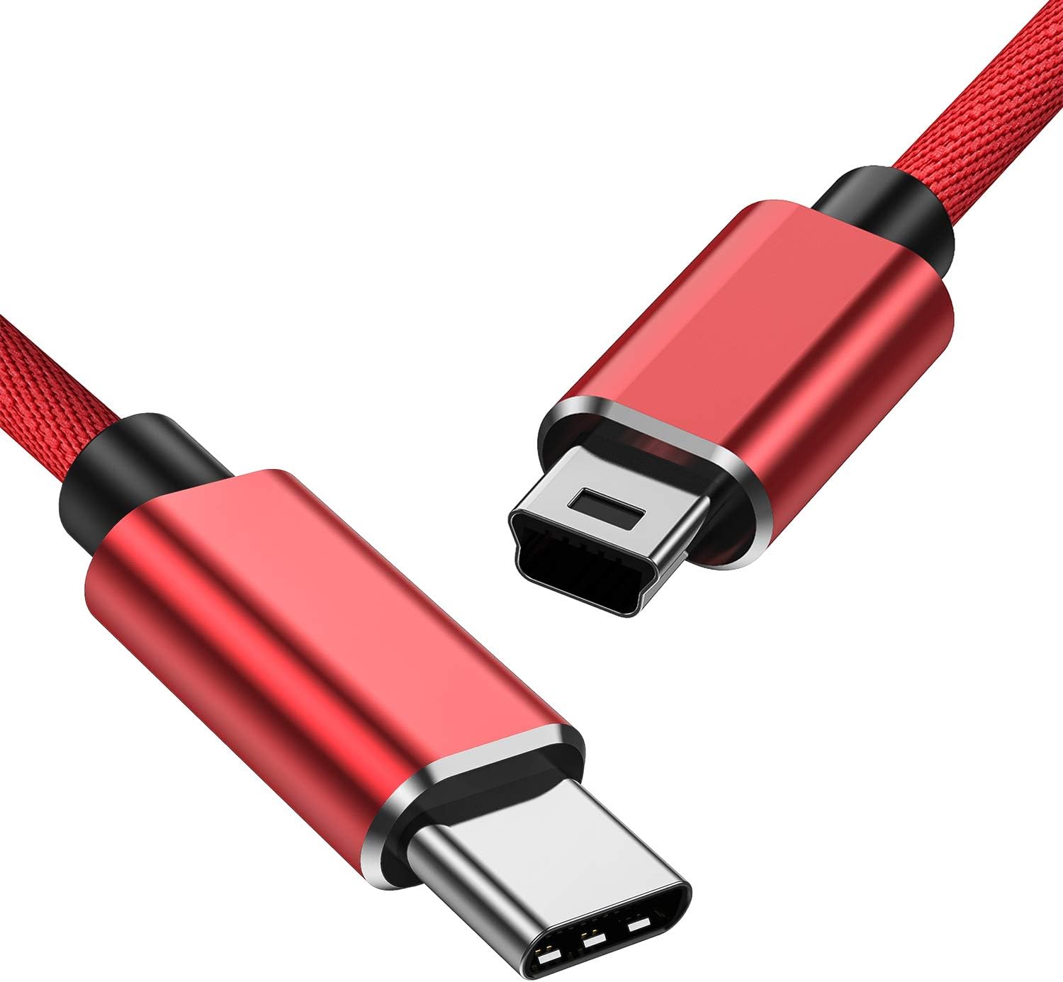 Mini USB to Type C Cable, 3-Feet USB Type C to Mini 5-Pin Cable ...