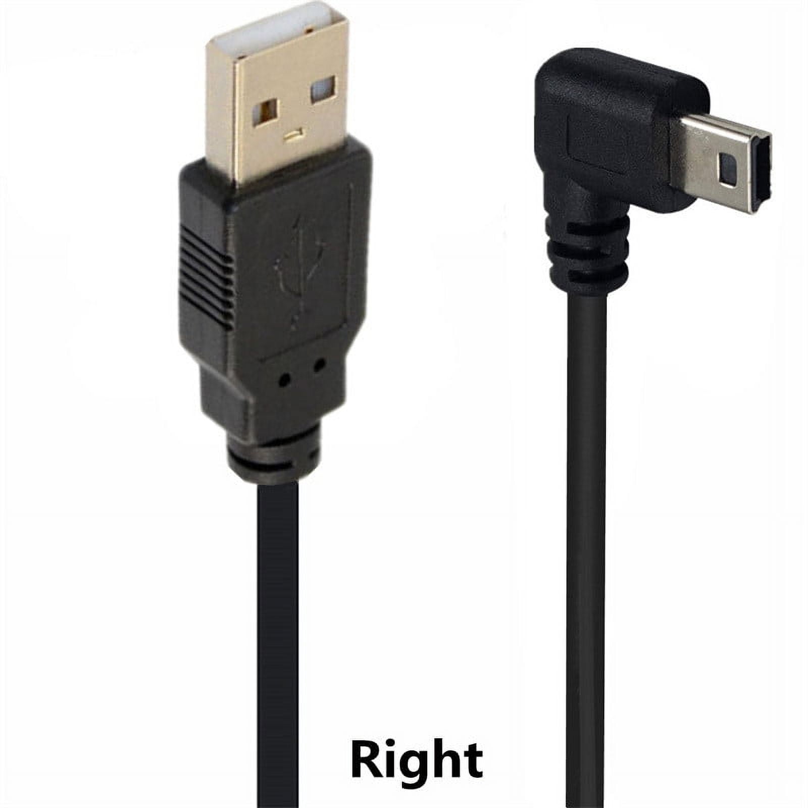 Mini USB UP Down Left Right Angled 90 Degree USB 2.0 TO Mini USB 5pin ...