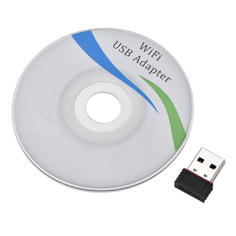 Mini USB Wireless Adapter Network Card USB 2.0 Wifi Dongle 2.4HHz ...