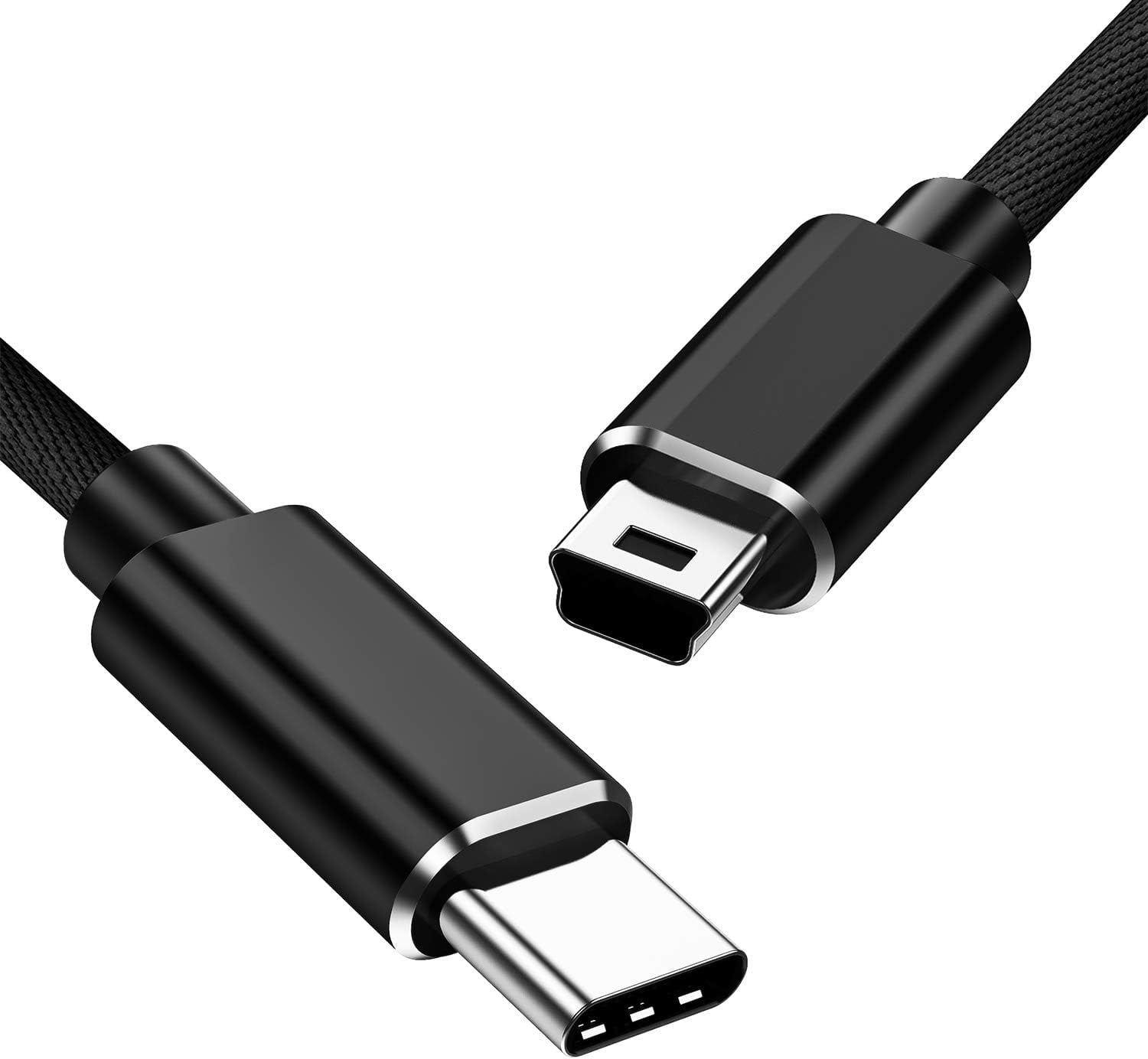 Tecreddy Mini USB to Type C Cable, 3-Feet Durable Braided Charging Sync ...