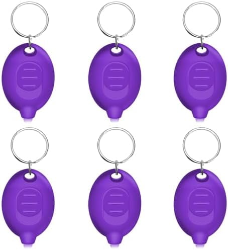 Mini UV LED Keychain Flashlight, 12 Lumen Portable Black Light, Small ...