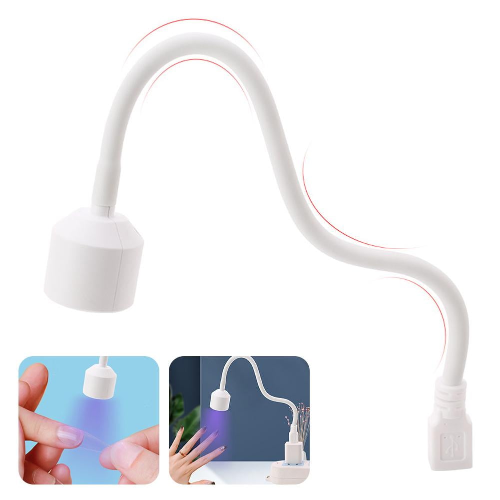 Mini UV Led Light Single Finger Nail Gel Polish Drying Lamp Dryer ...