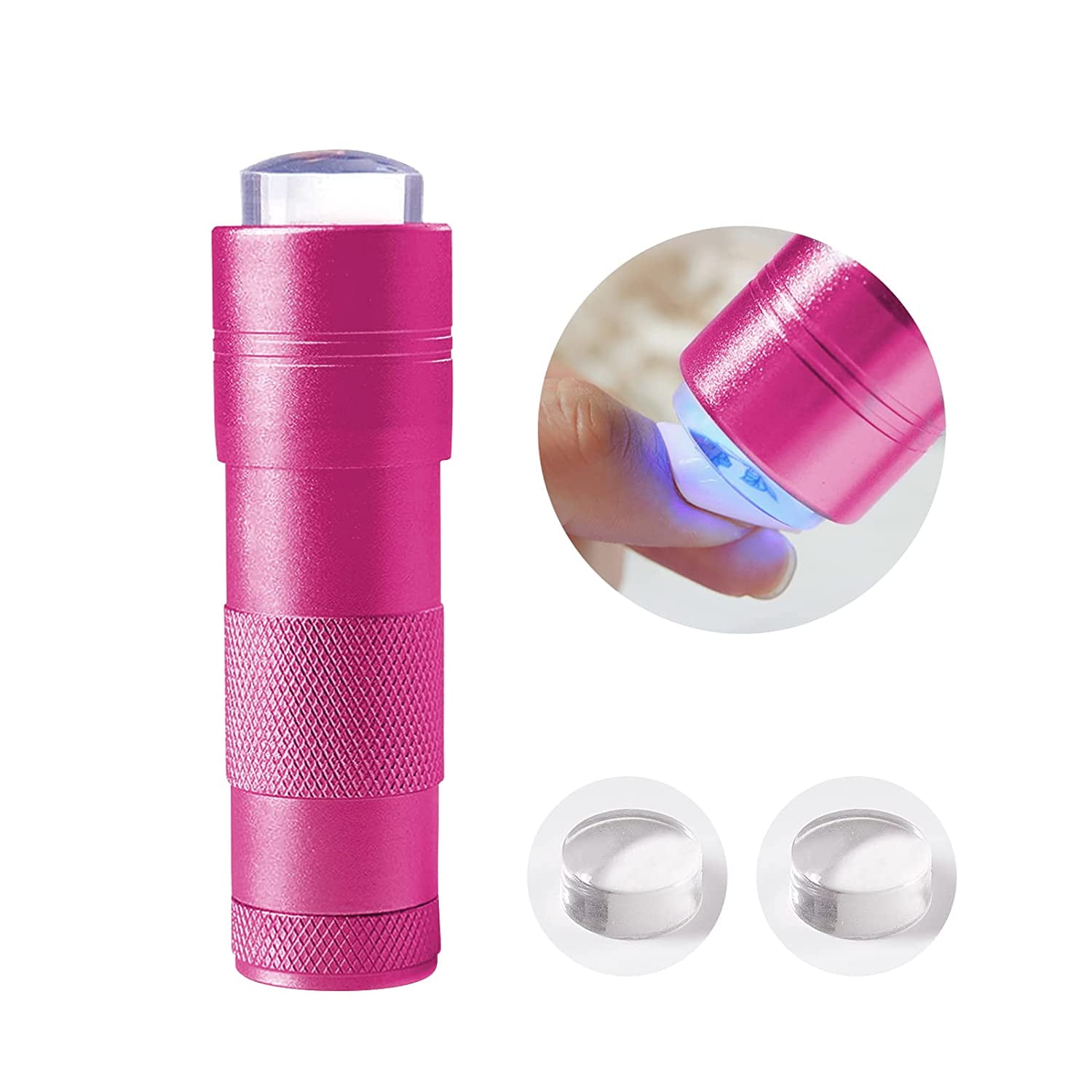 Mini UV Light Presser , Portable Temporary Nail Dryer with Flat ...