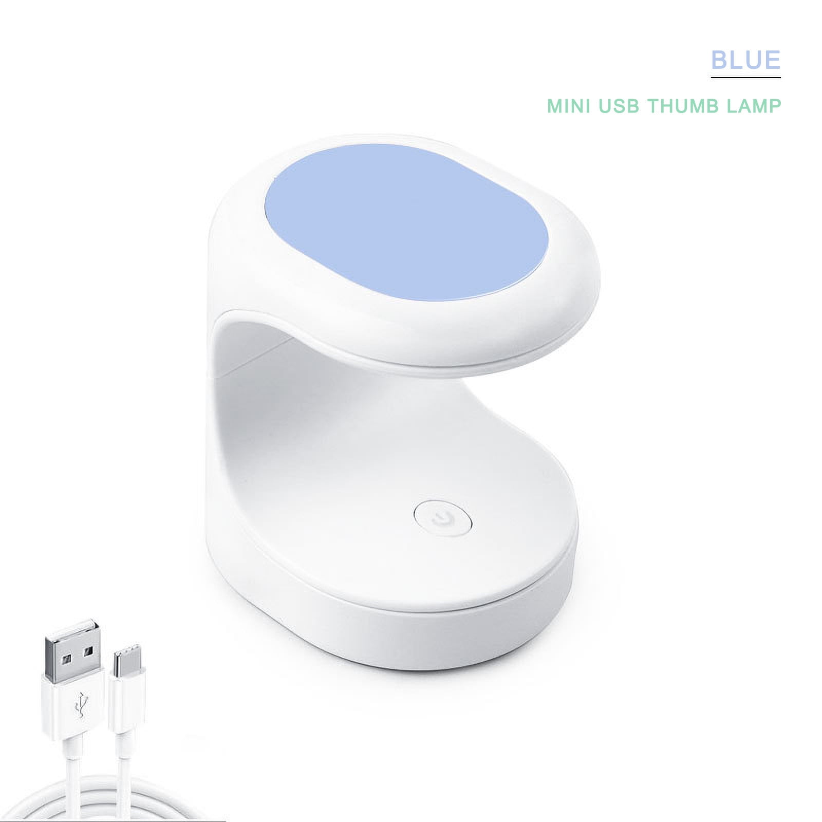 Mini UV Light for Gel Nails,Single Finger UV LED Nail Lamp,Portable ...