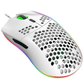 BENGOO RGB Gaming Mouse, USB Wired, 6 Programmable Buttons, 12800 DPI ...