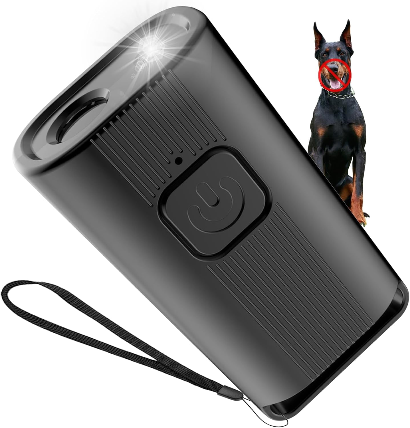 Mini Ultrasonic Dog Bark Deterrent Device, Rechargeable Anti Barking ...