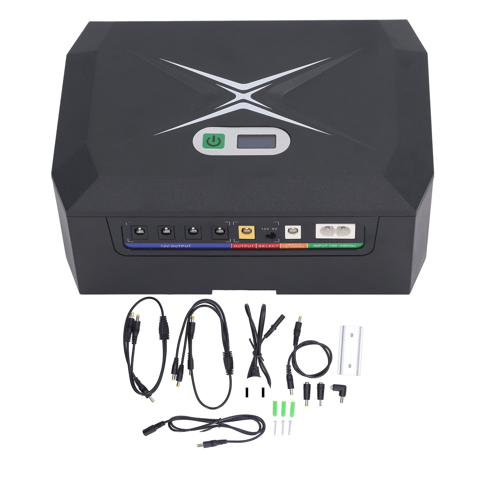 Mini Uninterruptible Power Supply, 120W 20800mAh, 100-240V Input, 2-24V ...