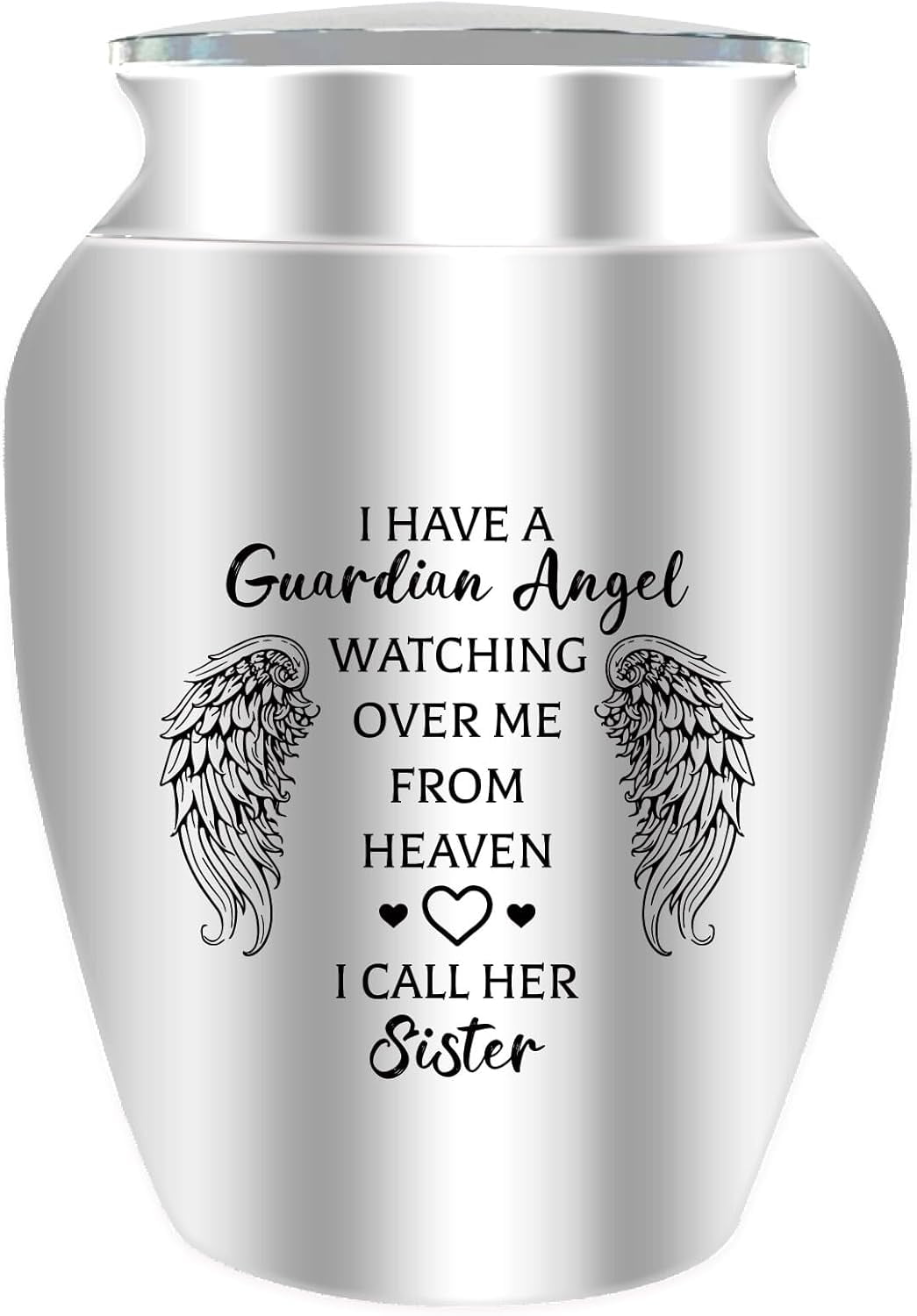 Mini Urn for Ashes Small Keepsake Urn for Human Ashes Aluminum Ashes ...