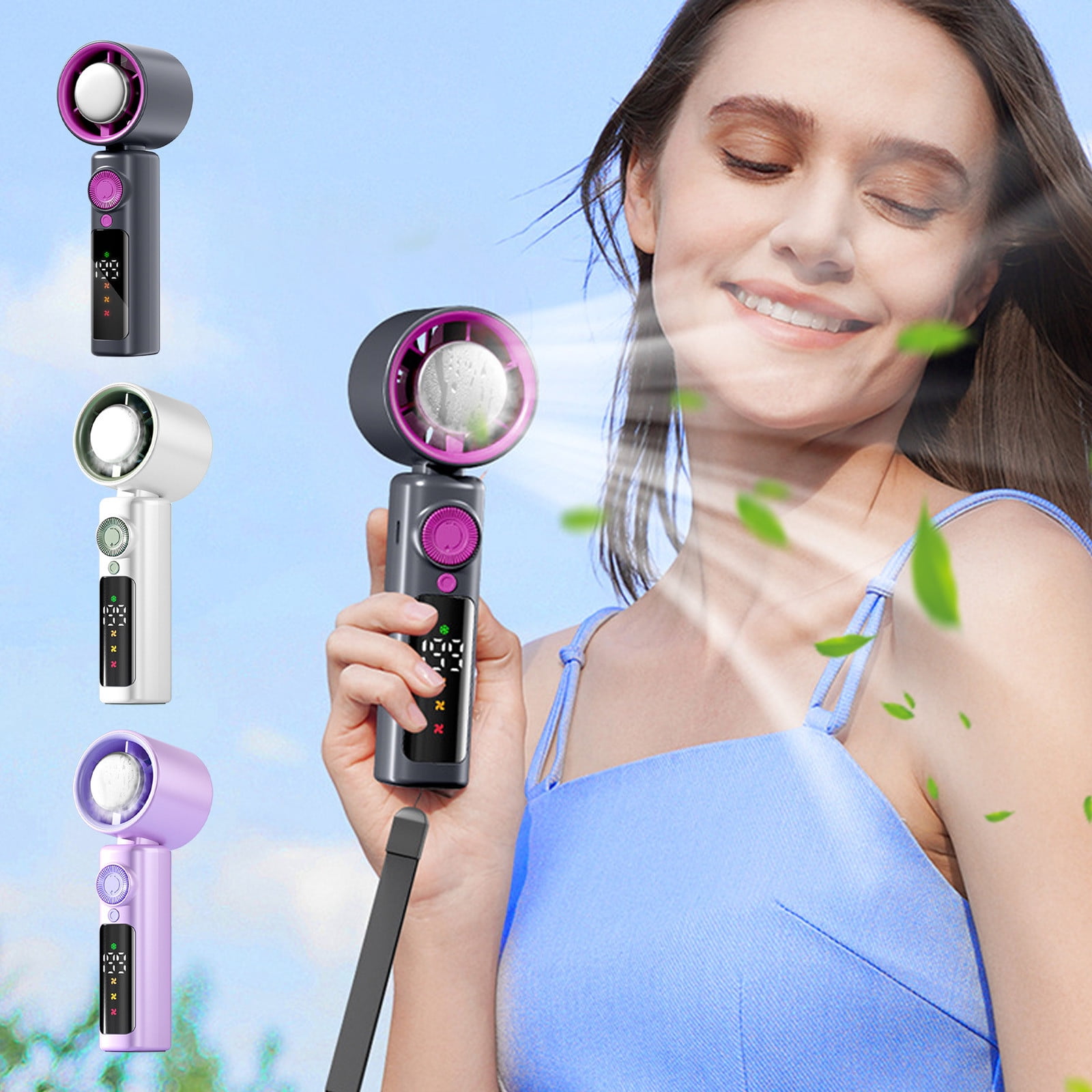 Mini Usb Air Conditioner, Silent Vertical Fan, 199 Wind Speeds ...