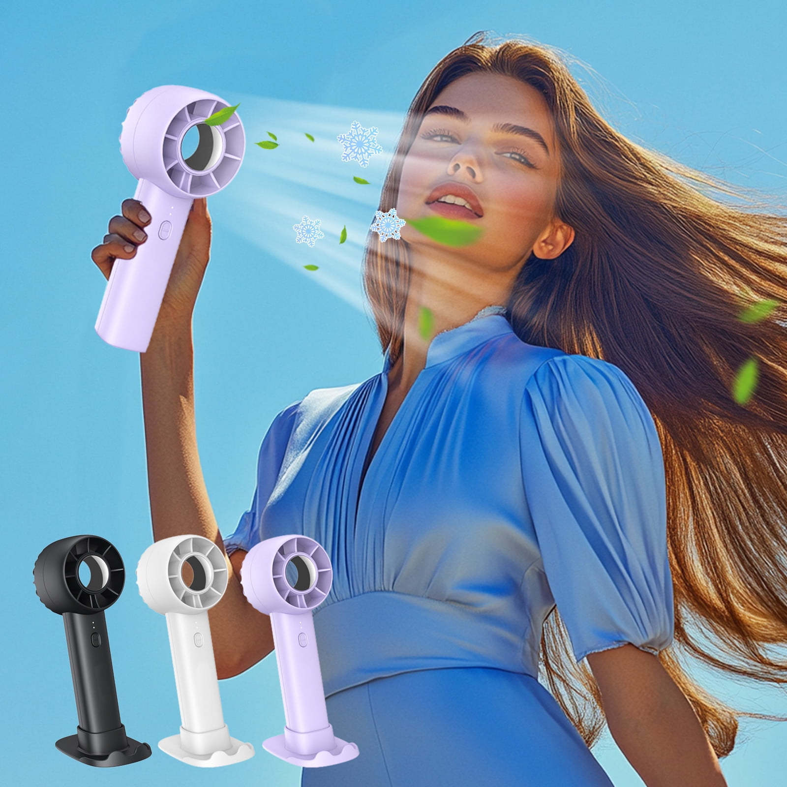 Mini Usb Fan,Reversible Vertical Blower,3-Speed Control,Foldable Design ...