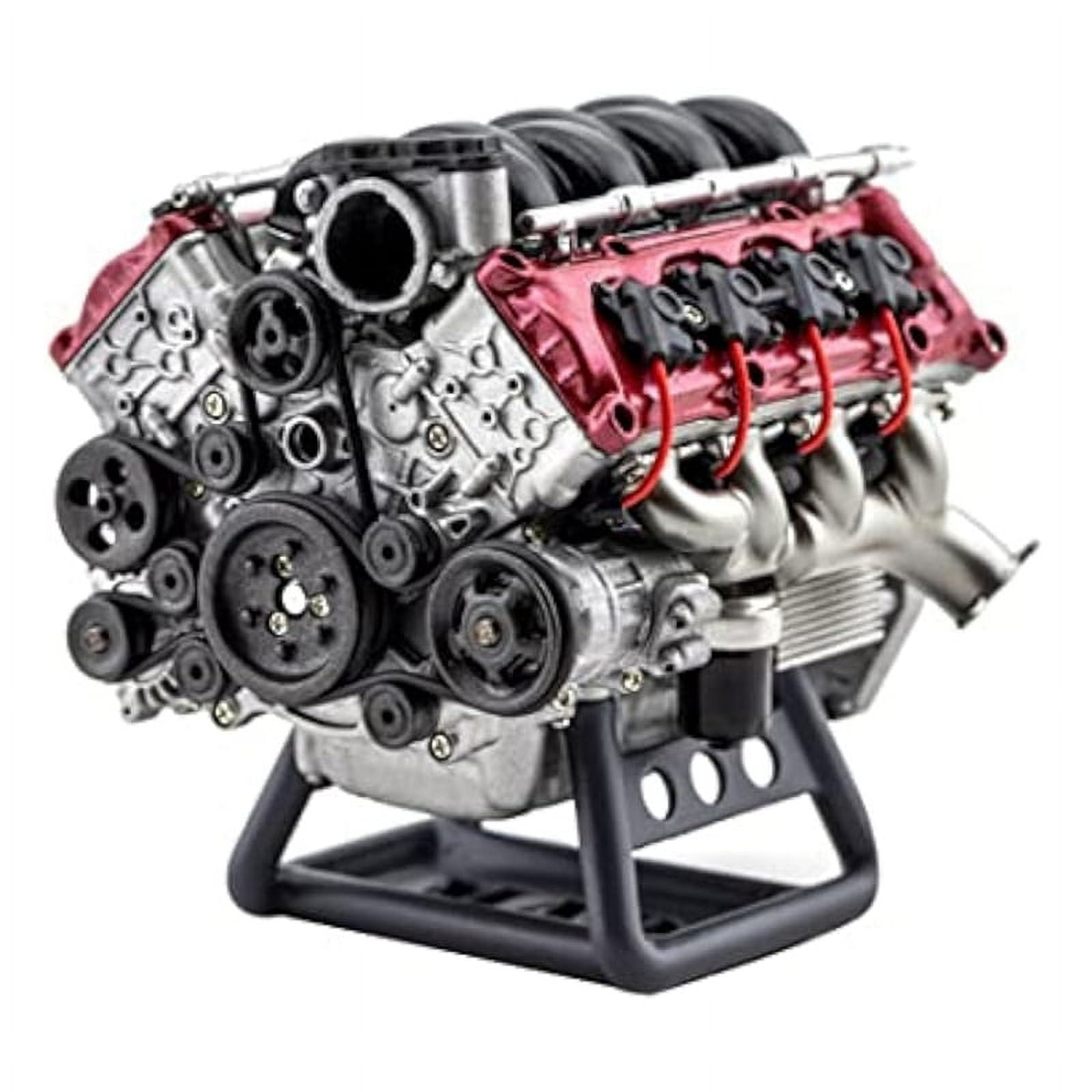 Mini V8 Engine Running Kit, Ax90104 Scx10 Second Generation Capra ...