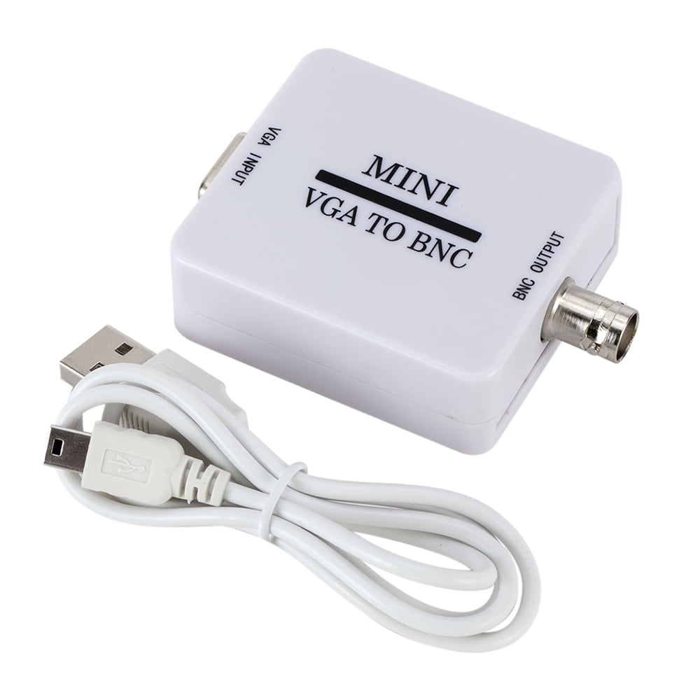 Mini VGA to BNC Video Converter Box VGA to BNC Adapter Convertor ...