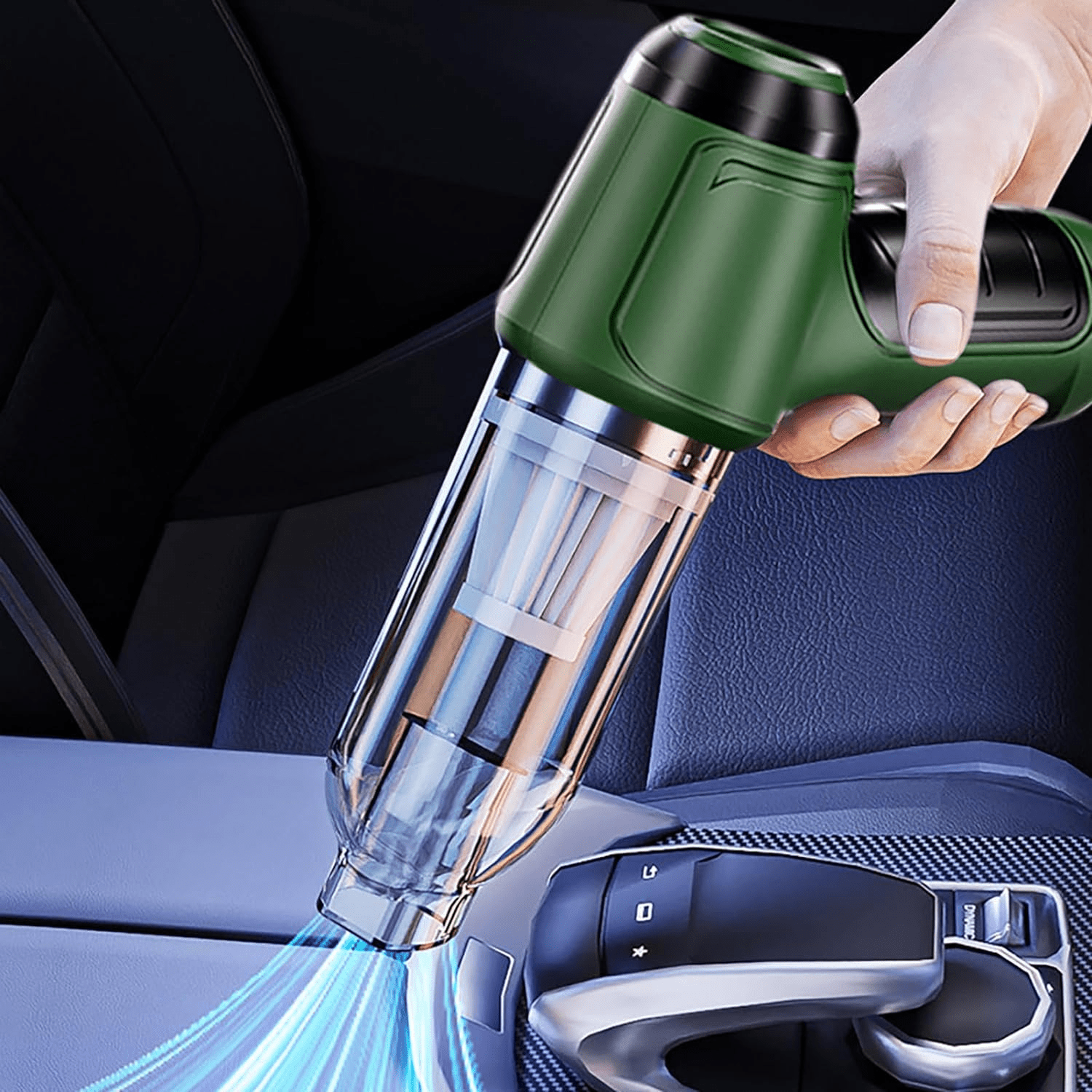 Car Vacuum Cleaner Cordless 120w 9000pa Powerful Sutions Handheld
