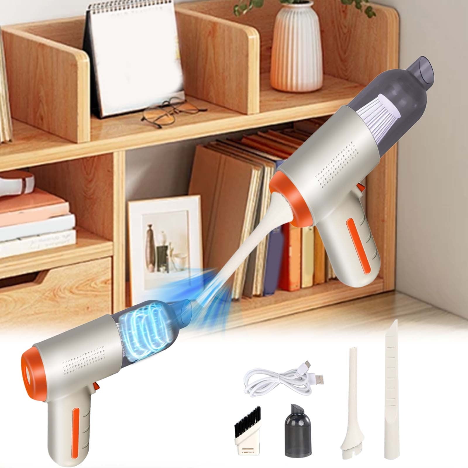 Mini Vacuum Cleaner Handheld Usb Charging Lithium Dust Busters for ...
