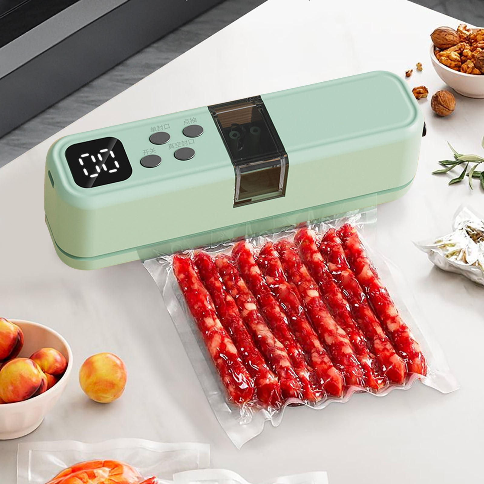 Mini Vacuum Sealer Home Food Sealing Machine | Automatic Wireless Small ...