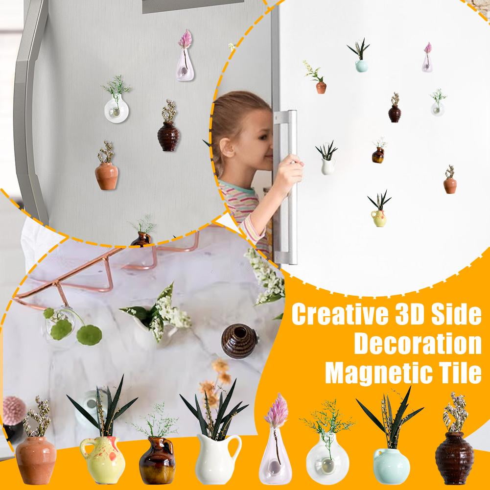 Mini Vase Magnets Mini Ceramic Vase Magnets Mini Ceramic Vase ...