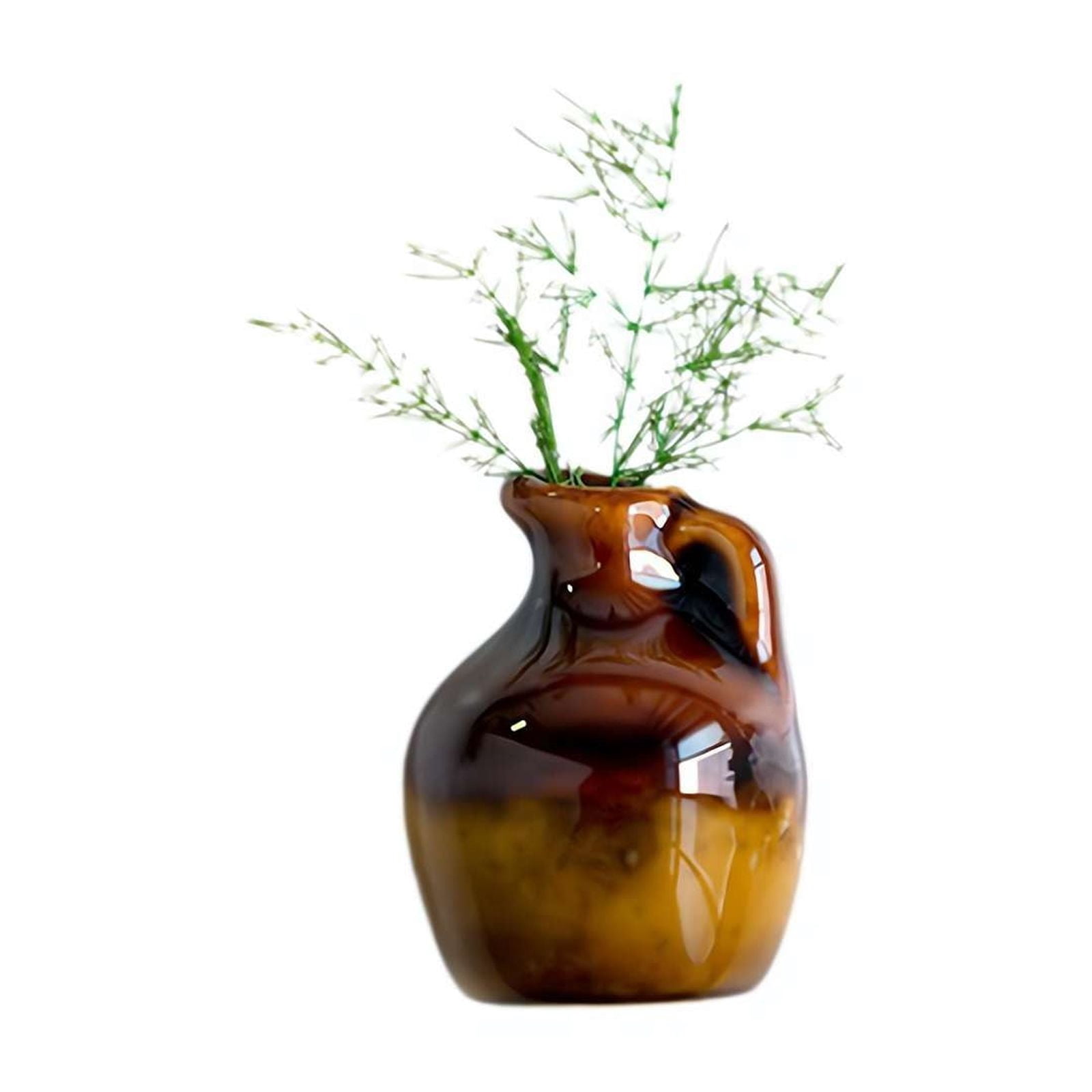 Mini Vase Magnets, Mini Ceramic Vase Refrigerator Magnets Decorative ...
