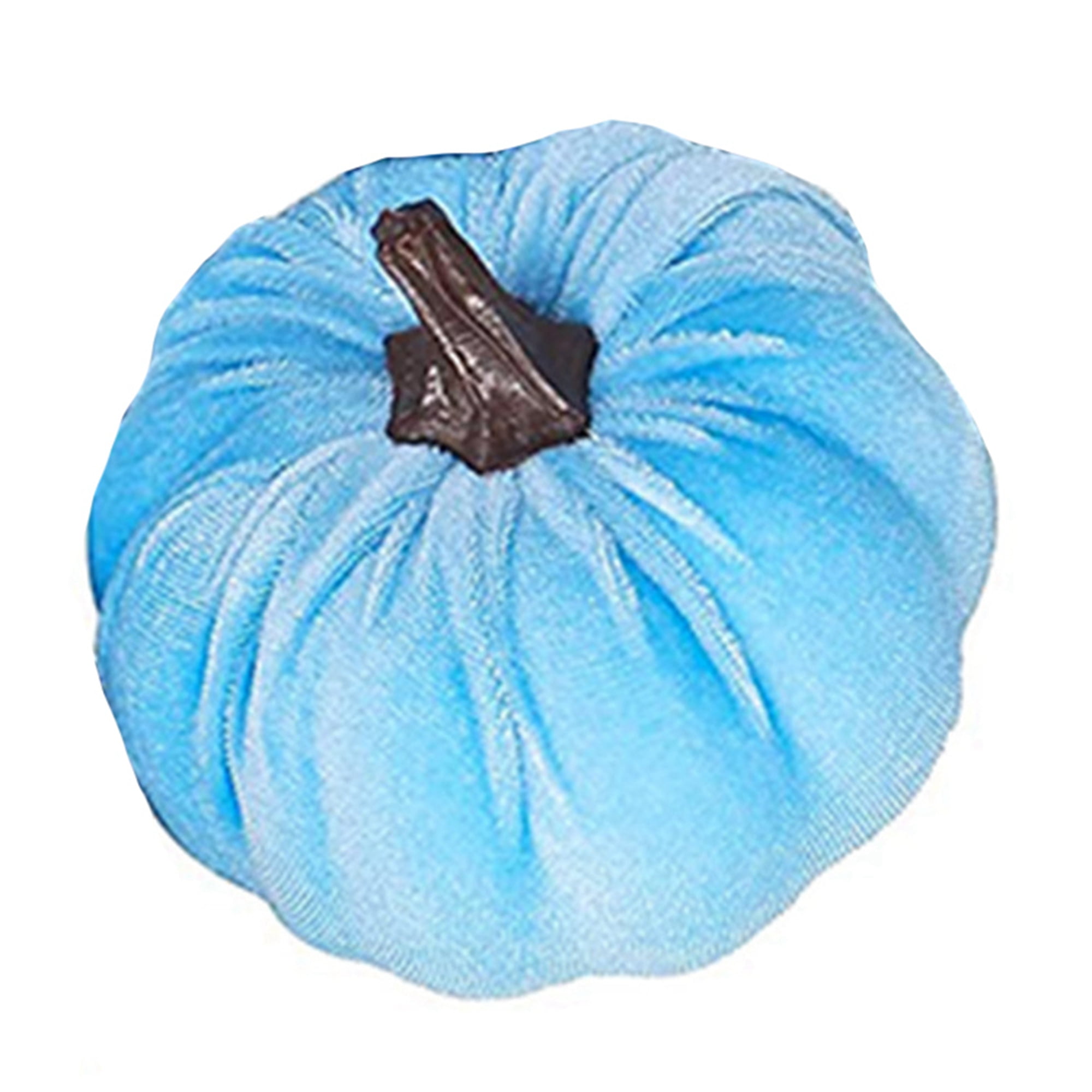 Mini Velvet Pumpkins, Fake Artificial Pumpkins Fall Harvest Small ...