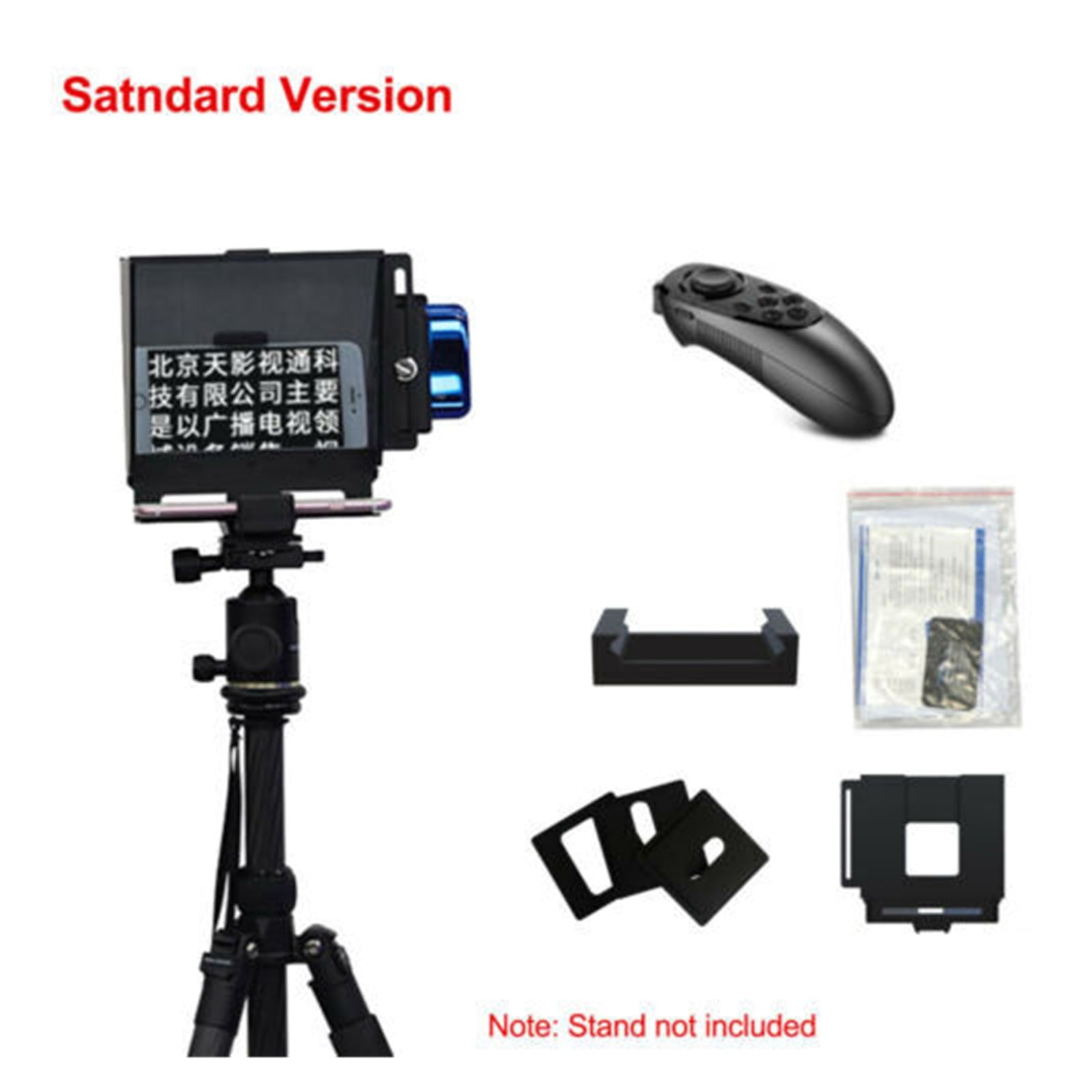 Mini Video Teleprompter HD Screen For Smartphone Camera DV ,Easy setup ...