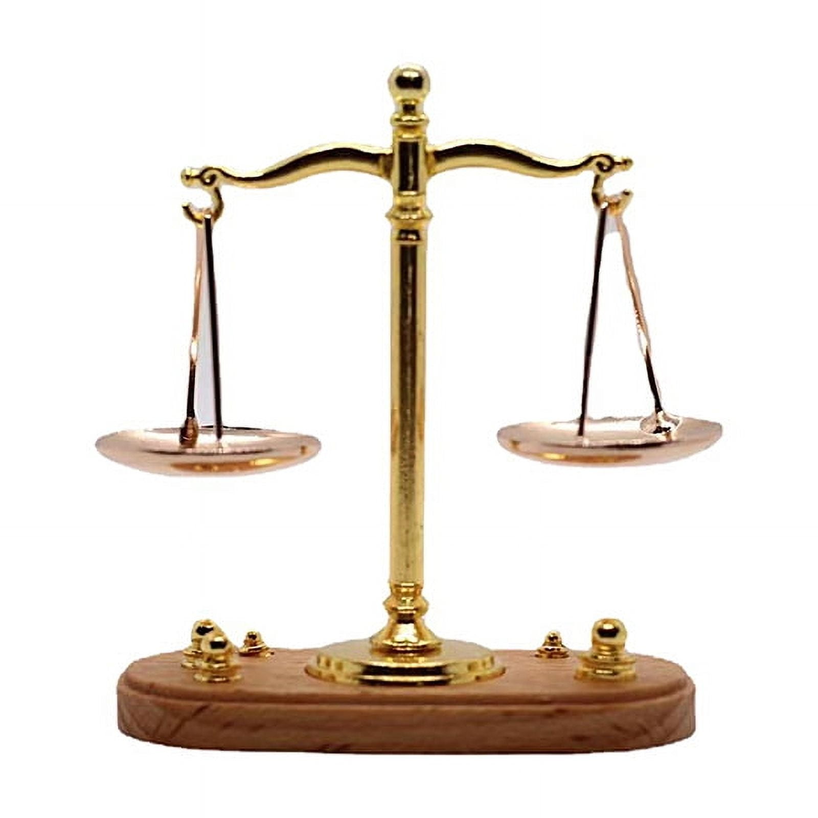 Mini Vintage Balance Scales Ornament Miniature Accessories Metal ...