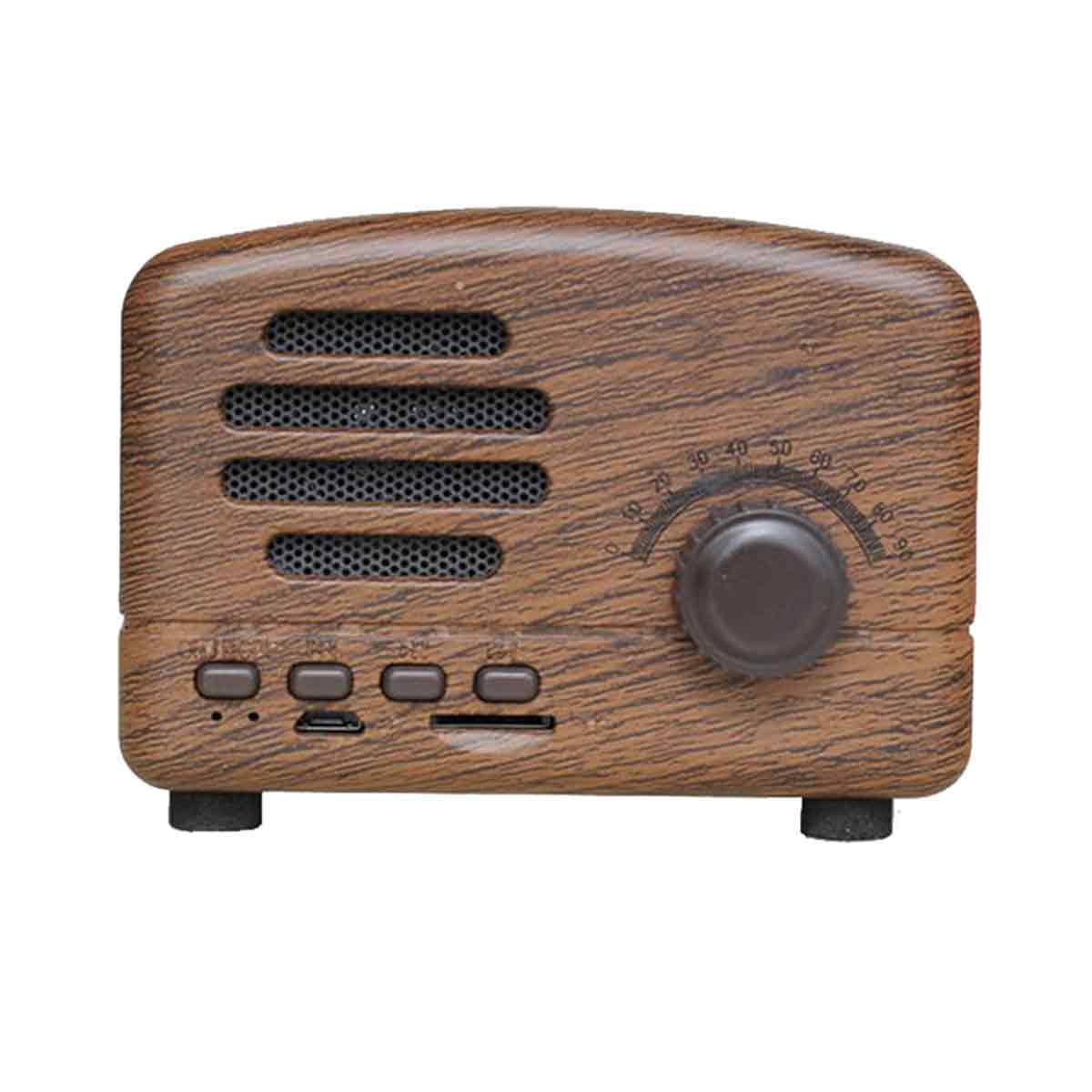 Mini Vintage Radio, Portable Retro Am Fm Support Card Receiver, Stereo ...