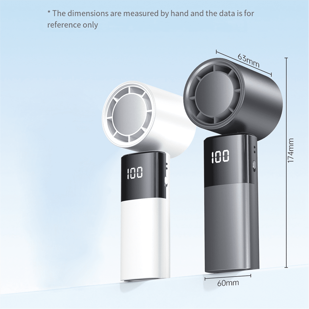 Mini Violent Turbo Fan Handheld High Speed Fan USB Charging Outdoor ...