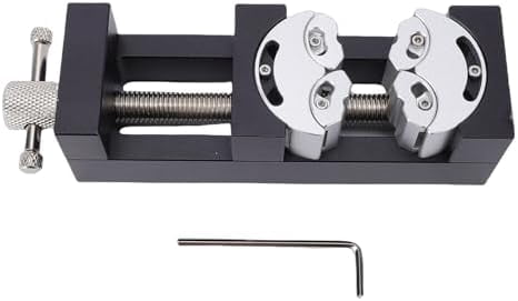 Mini Vise Clamp, Heavy Duty Aluminum Alloy Self Adjusting Bench Vise ...
