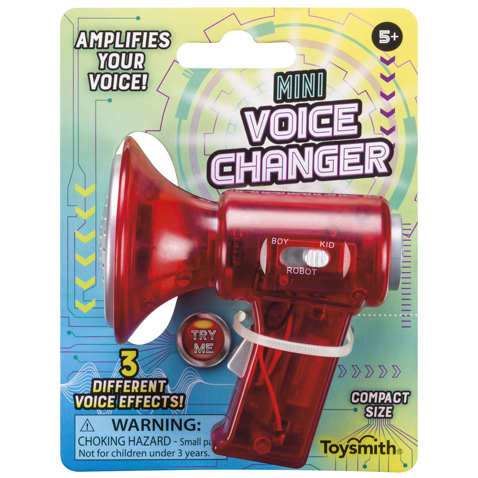 Mini Voice Changer - Novelty Toy by Toysmith (1385) - Walmart.com