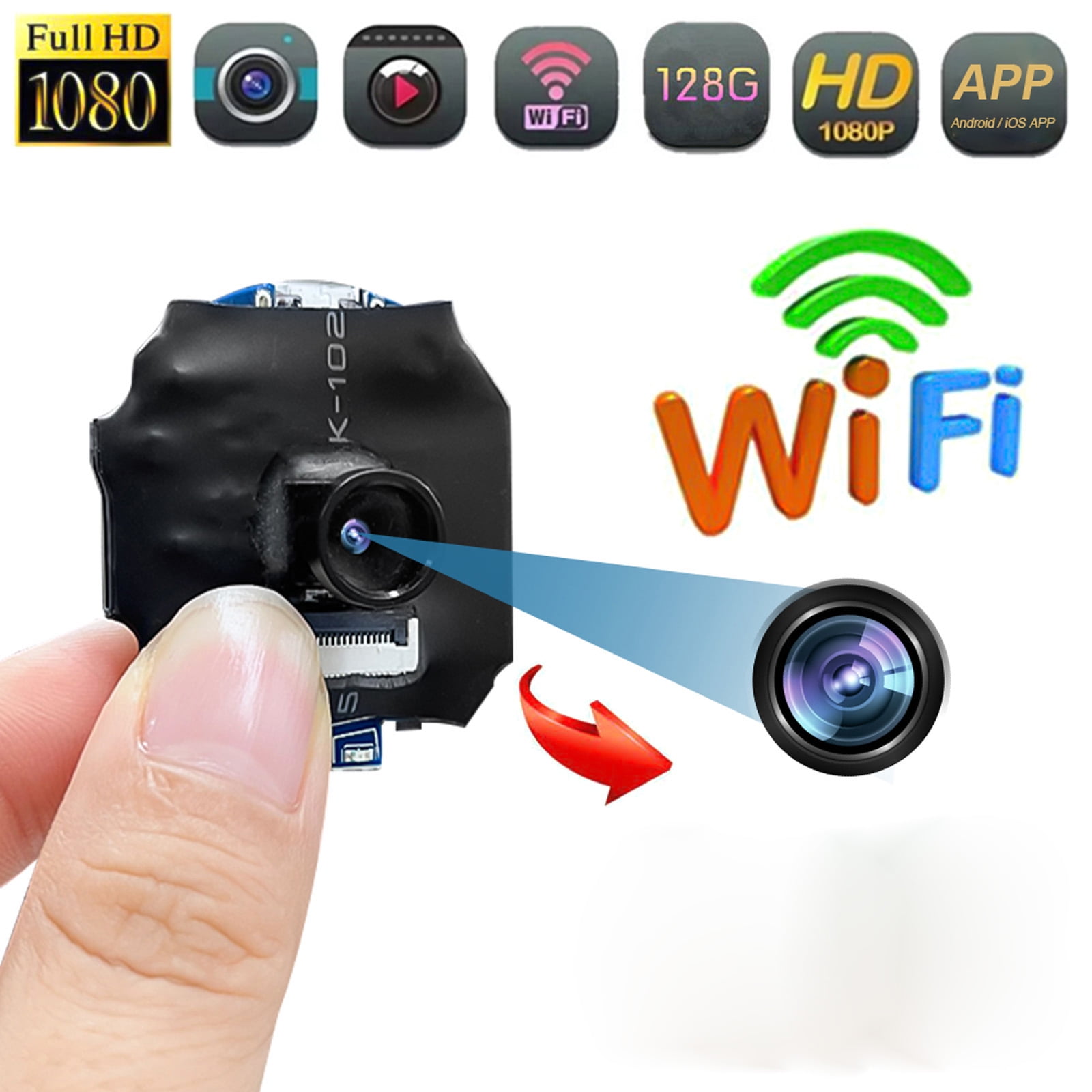 Mini WIFI Camera Lightweight Portable Clear Image Camera Mini Cam Video ...