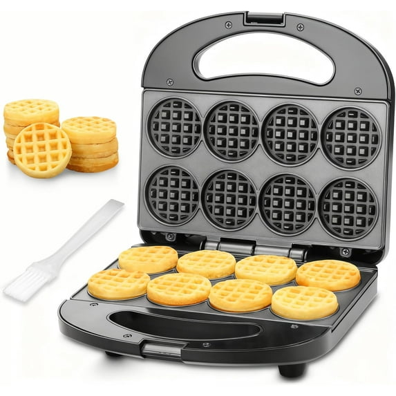 Mini Waffle Maker, Mini Waffle Iron, Waflera Electrica, Small Waffle ...